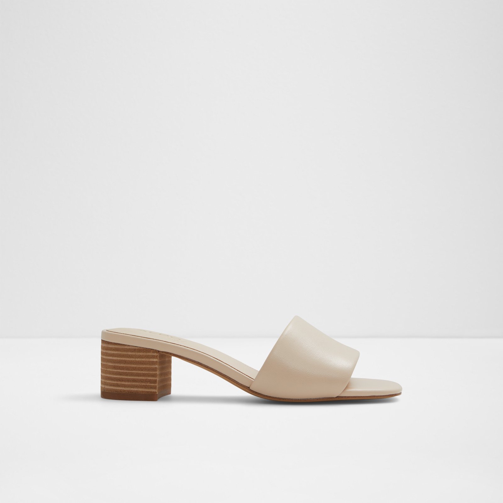 Claudina Beige Women's Low Heel Sandals | ALDO Shoes UAE